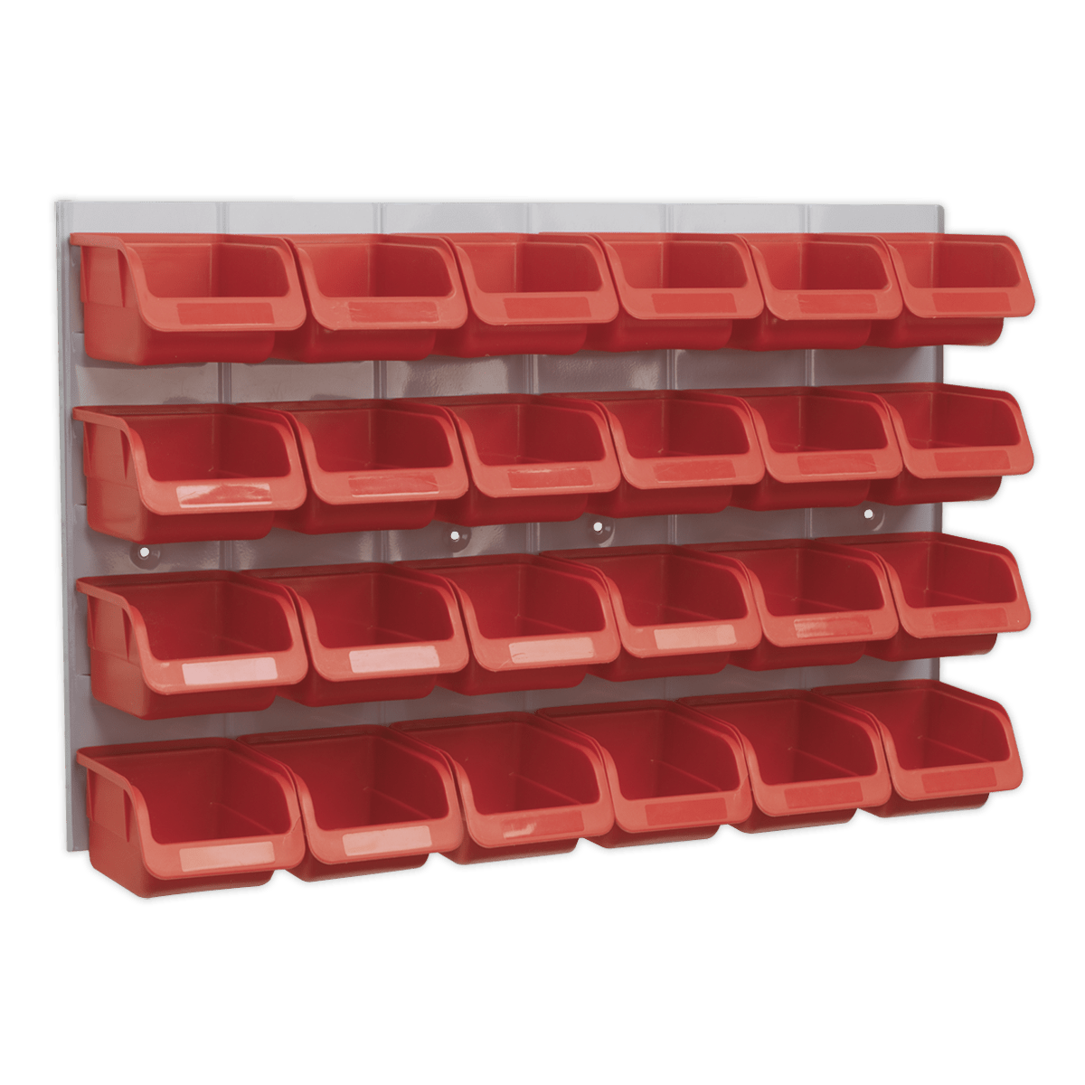 Sealey Bin & Panel Combination 24 Red Bins | TPS130 – Trade Counter Direct